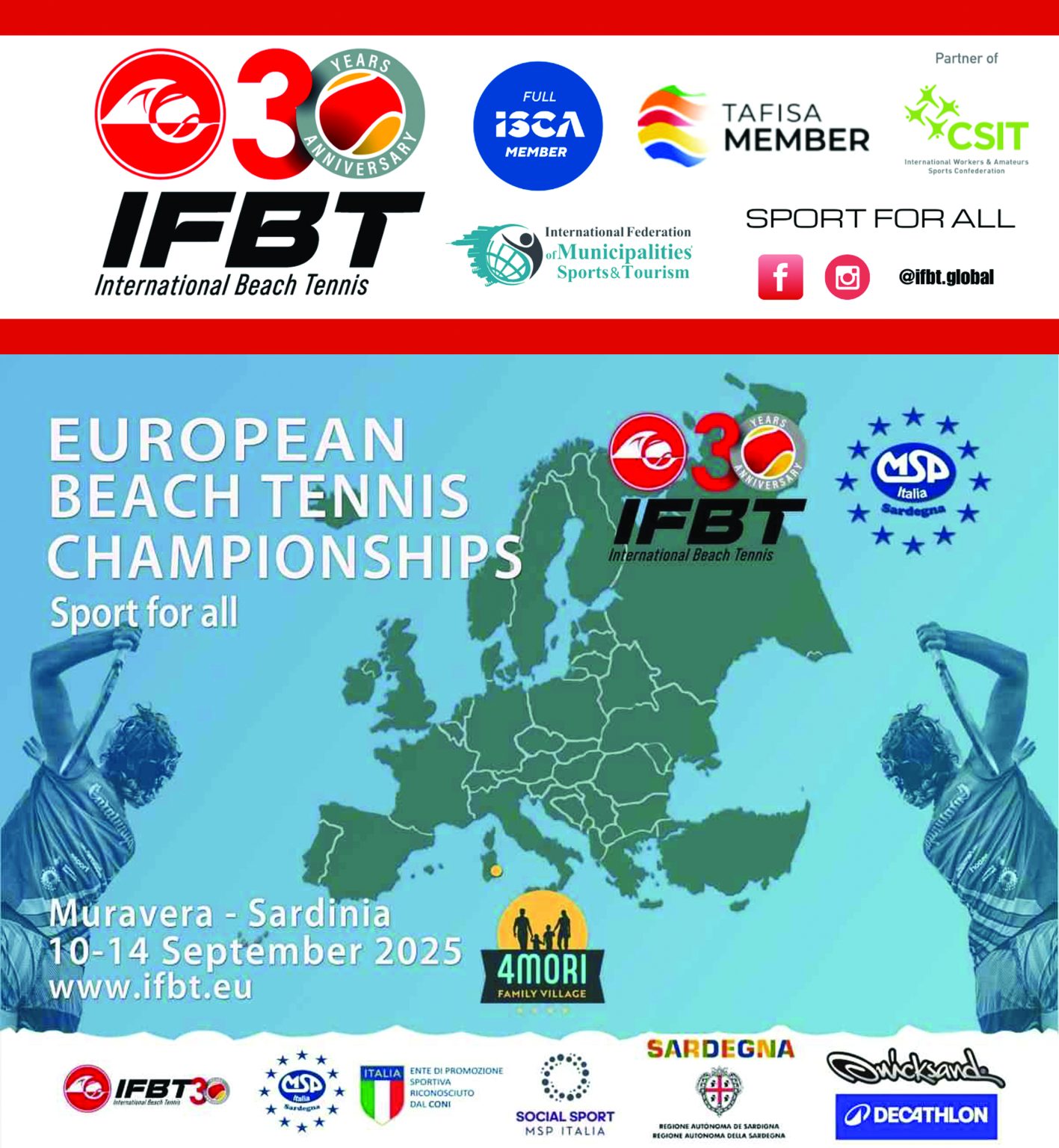 European Beach Tennis Championships 2025 - IFMST